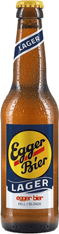 Egger Lager Hell 4.8% - 10 x 33 cl | Bieronlineshop.ch